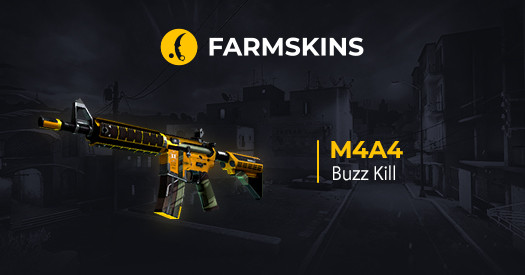 M4A4 | Buzz Kill CS:GO Skin - Top Items on Farmskins.com